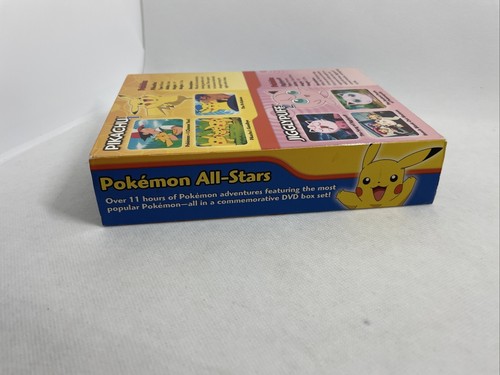 Pokemon 10th Anniversary All Stars (DVD, 2007) 10 Disc Set Pikachu No ...
