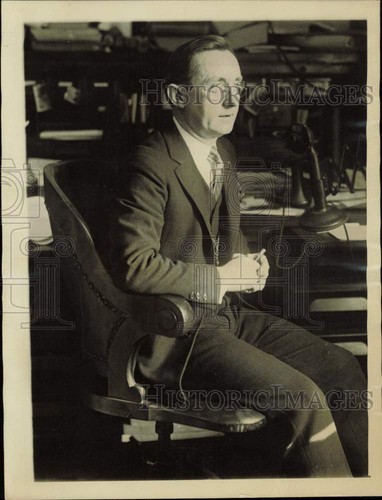1926 Press Photo Frank W. Collier, Postmaster for Congressmen in ...