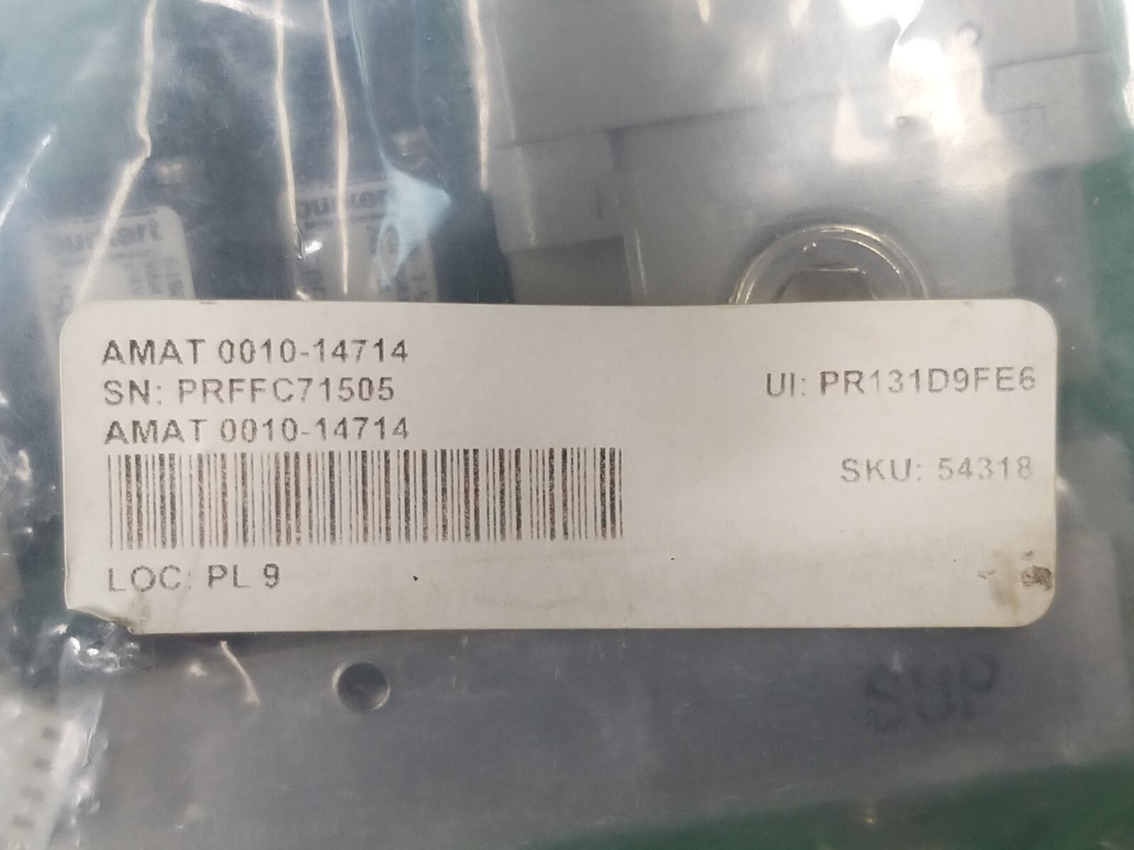 AMAT 0010-14718 MANIFOLD ASSY, ZONE 1/IT UPA 300MM REFELXION CMP, NEW ...