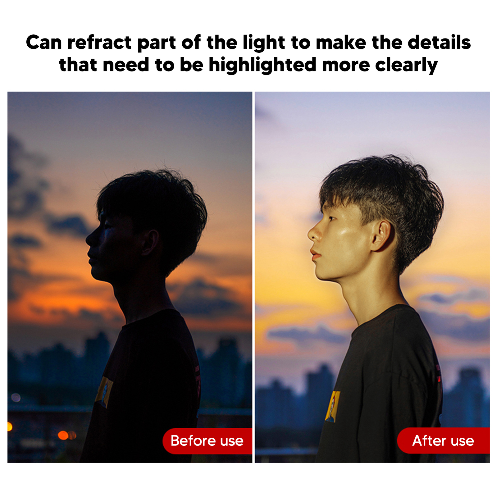 Silver White 2 In1 Reflector Portable Round Photography Light Reflector ...