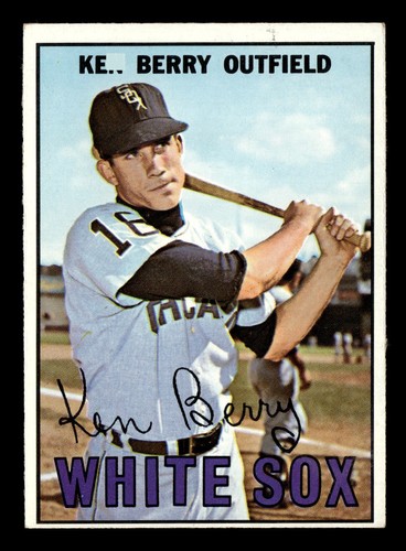 Ken Berry 1967 Topps #67 Chicago White Sox Excellent | eBay