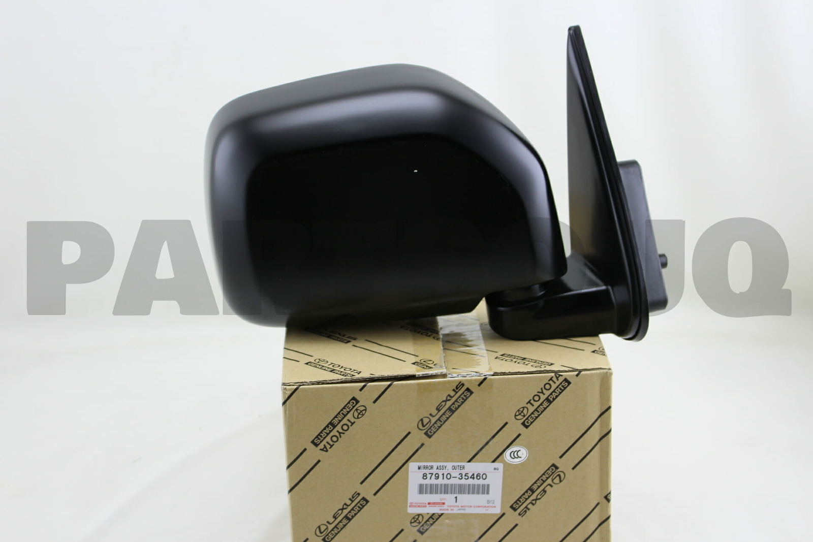 8791035460 Genuine Toyota MIRROR ASSY, OUTER REAR VIEW, RH 87910-35460 ...