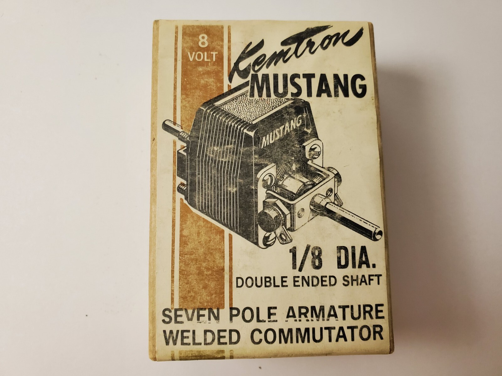 Kemtron Mustang 8 Volt SR21 1/8 Double Ended Shaft Slot Car Motor | eBay