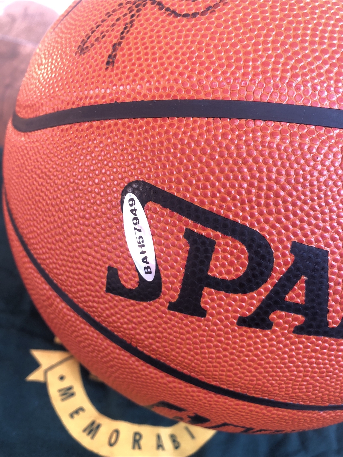 Lakers Kobe Bryant & Shaq Signed NBA Official Game Ball Upper Deck UDA ...