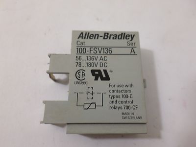 Allen Bradley 100-FSV136 Surge Suppressor Ser A | eBay