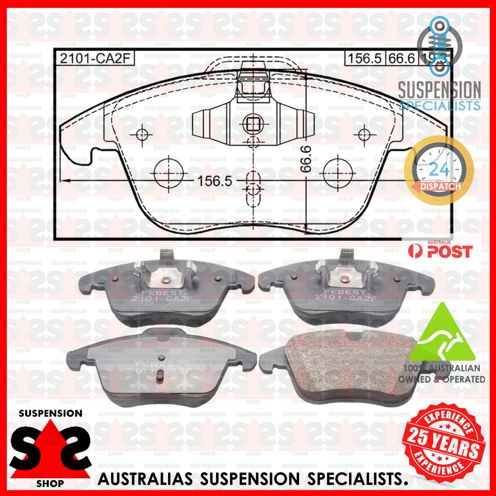 Front Axle Brake Pad Set, Disc Brake Suit VOLVO S60 Ii (134) T4 S60 II ...