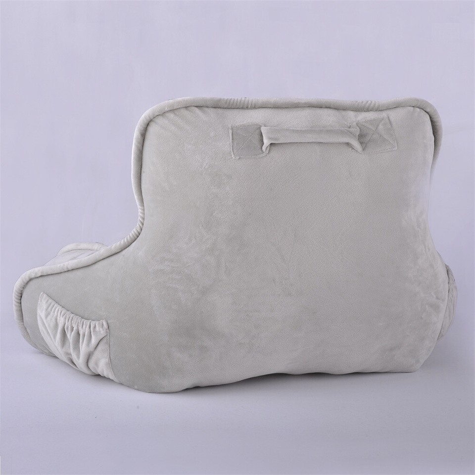 Super Soft Plush Backrest Pillow Bed Cushion Support Reading Back Rest ...