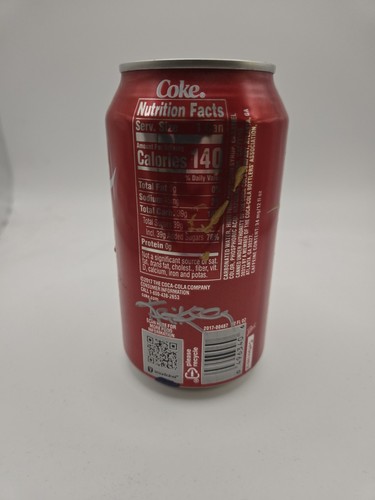 Super Mario Mixed Media Paint Splatter Coca-Cola Can By Artist Keith ...