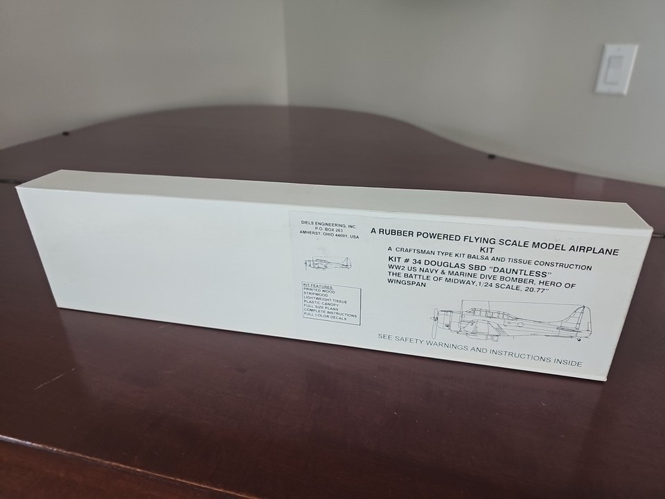 Diels Engineering #34 Douglas Sbd Dauntless Balsa Kit | eBay