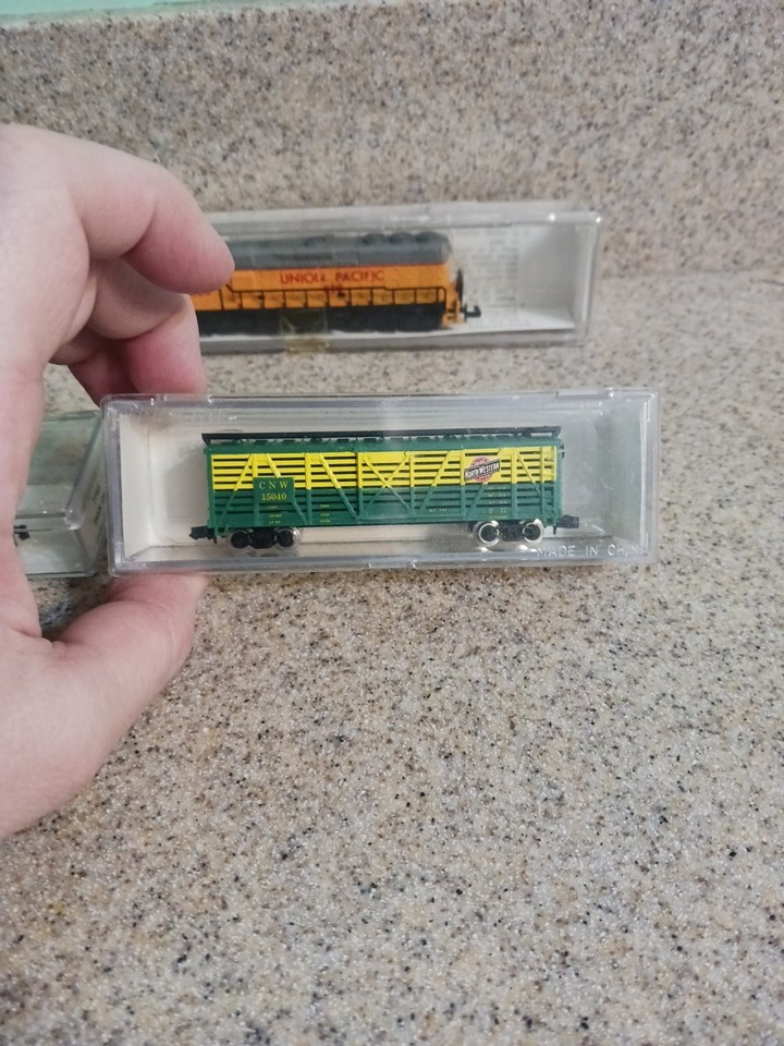 Vtg Life-Like Trains Mighty Mac N-Scale Train Set TRAINS ONLY EXCELLENT ...