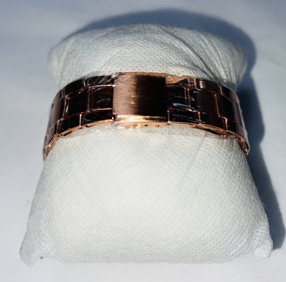 Ex-display Rose GOLD Coloured WATCH With Metal Strap Read Listing | eBay