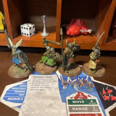 Heroscape - Tarn Viking Warriors - TTRPG Fighters Bandits Hero | eBay
