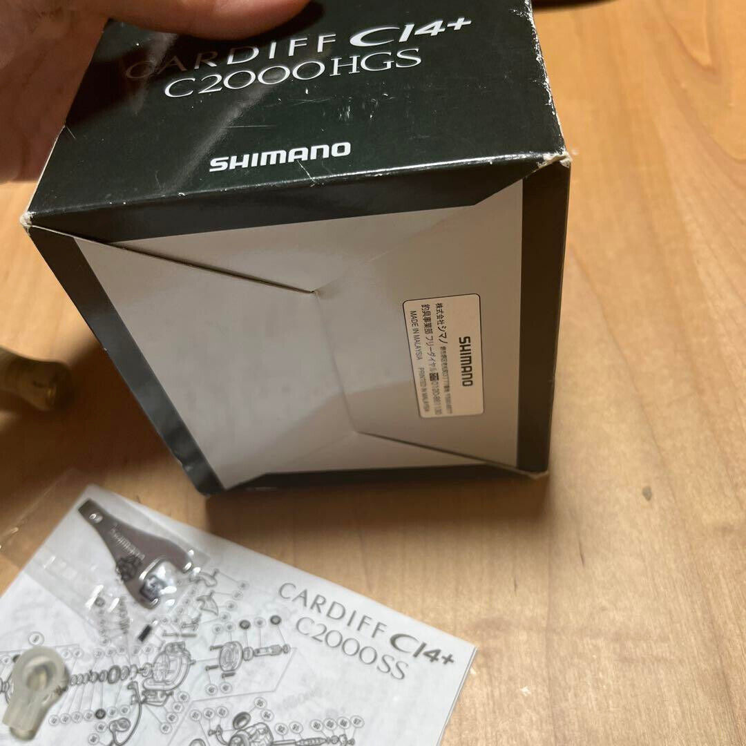 Shimano 12 Cardiff CI4 C2000 HGS Spinning Fishing Reel Trout Shimano 12 Cardiff CI4 C2000 HGS Spinning Fishing Reel Trout