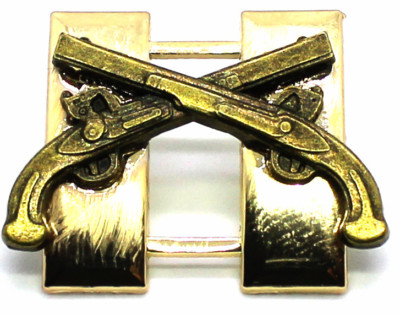 MILITARY POLICE Captain Rank Officer Insignia Sabers Badge Hat Pin US ...