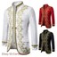 Mens Court Style Opera Stage Costumes Suit Jacket Formal Dress Ball ...