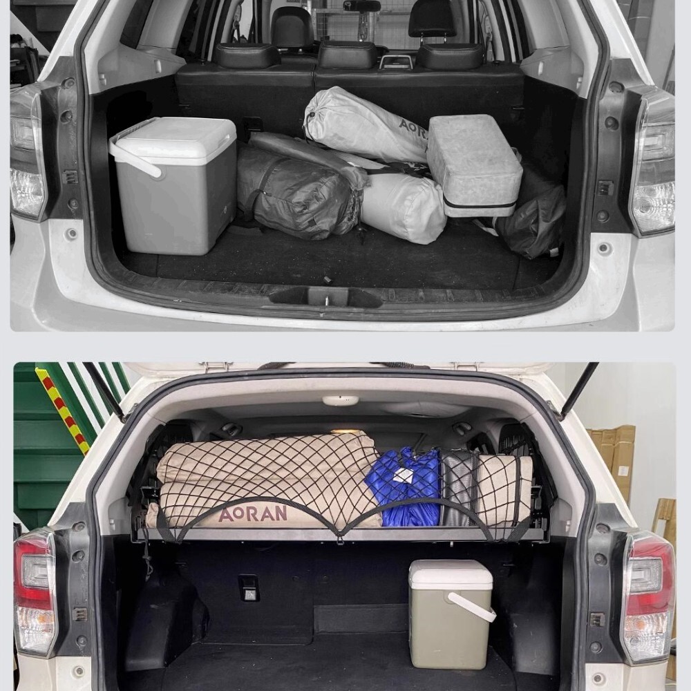 Fit for Subaru Forester 2014-2018 Molle Panel Rear Trunk Shelf Cargo ...