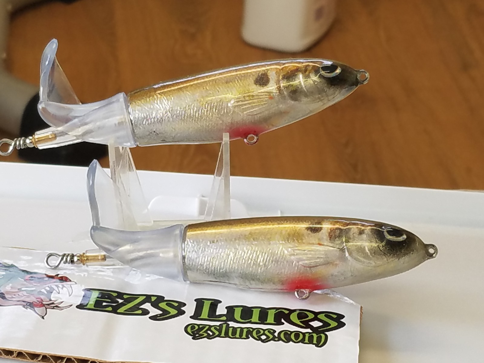 EZ'S CUSTOM WRAPPED AND PAINTED 130MM WHOPPER PLOPPERS KO | eBay
