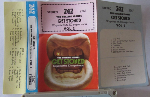 ROLLING STONES Get Stoned Vol 2. K7 . Rare | eBay