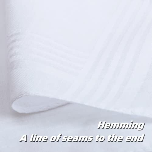 Men's Handkerchiefs Soft White Pure Cotton Hanky | eBay