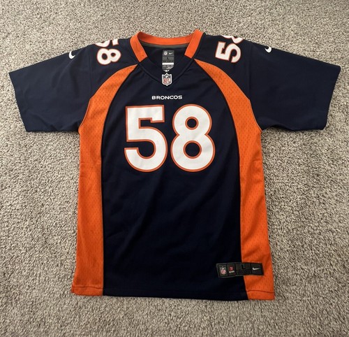Nike NFL Miller 58 Broncos Kids Football Jersey Sz LG | eBay