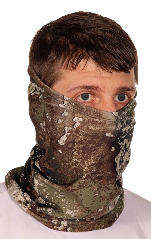 STRATA Camo Neck Gaiter/Facemask-thermal coldgear True Timber Hunting ...