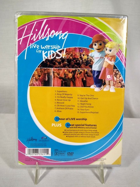 Hillsong Live Worship for Kids Jesus Is My Superhero DVD 2005 for sale ...