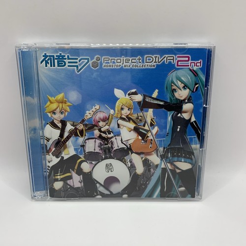 Project Diva 2nd Nonstop Mix Collection con DVD Hatsune Miku CD Japón ...