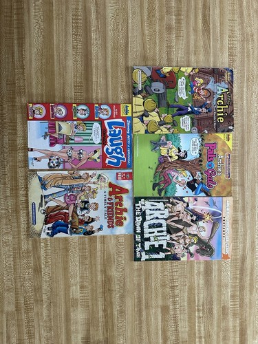 5 ARCHIES PALS N GALS/FRIENDS/LAUGH/LITTLE ARCHIE/ALLSTAR MINI COMICS ...