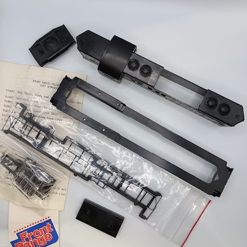 FRONT RANGE HO SCALE GP9 CAB SHELL HANDRAILS & DETAILS UNDECORATED ...