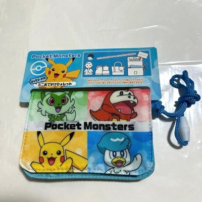 Pokemon Mini Wallet Pouch Pikachu, Sprigatito, Fuecoco, Quaxly Used ...