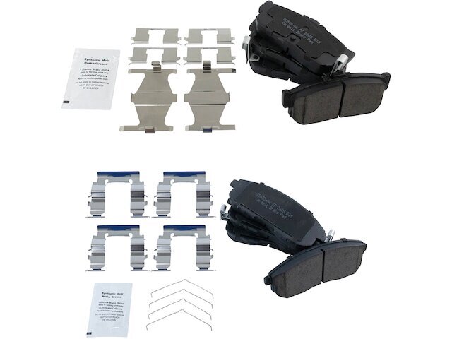 TRQ Ceramic Brake Pads Brake Pad Set fits Infiniti G20 1999-2001 73FVWS ...