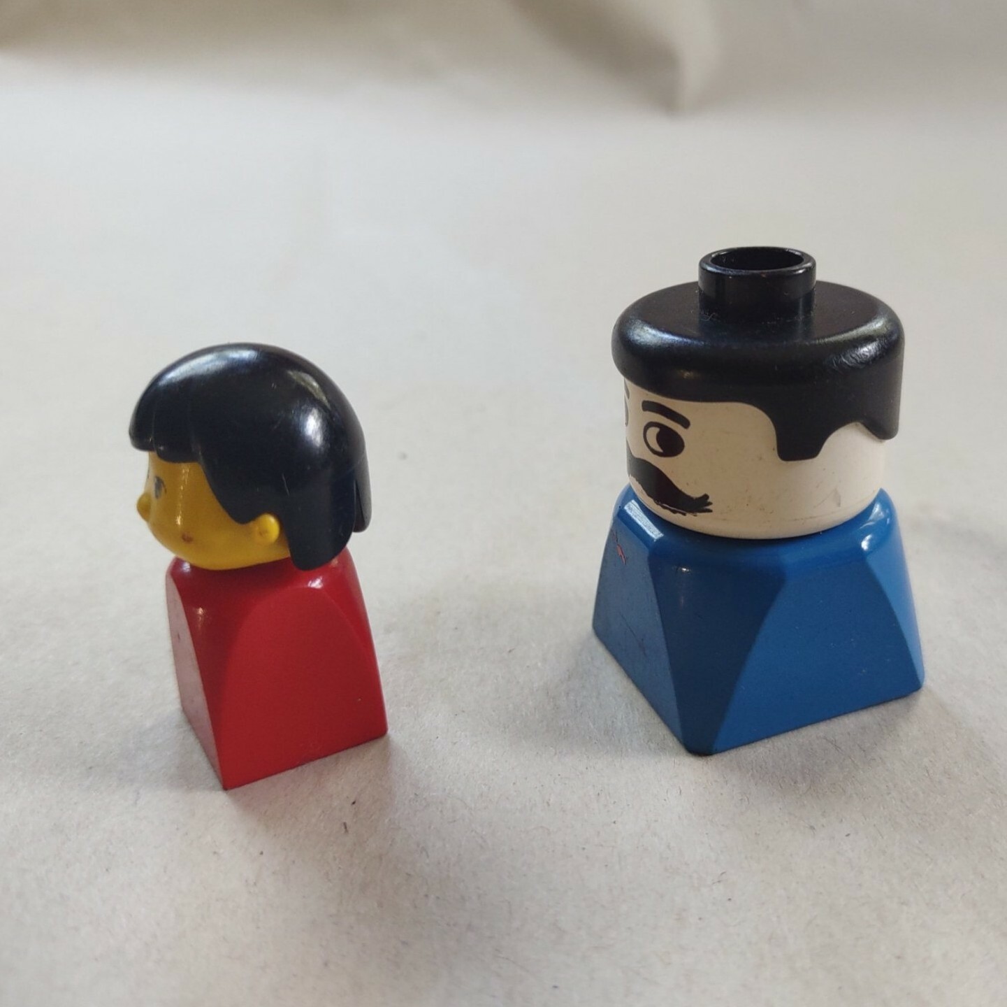 Vtg Lego Finger puppet Minifigure And Duplo Figure | eBay