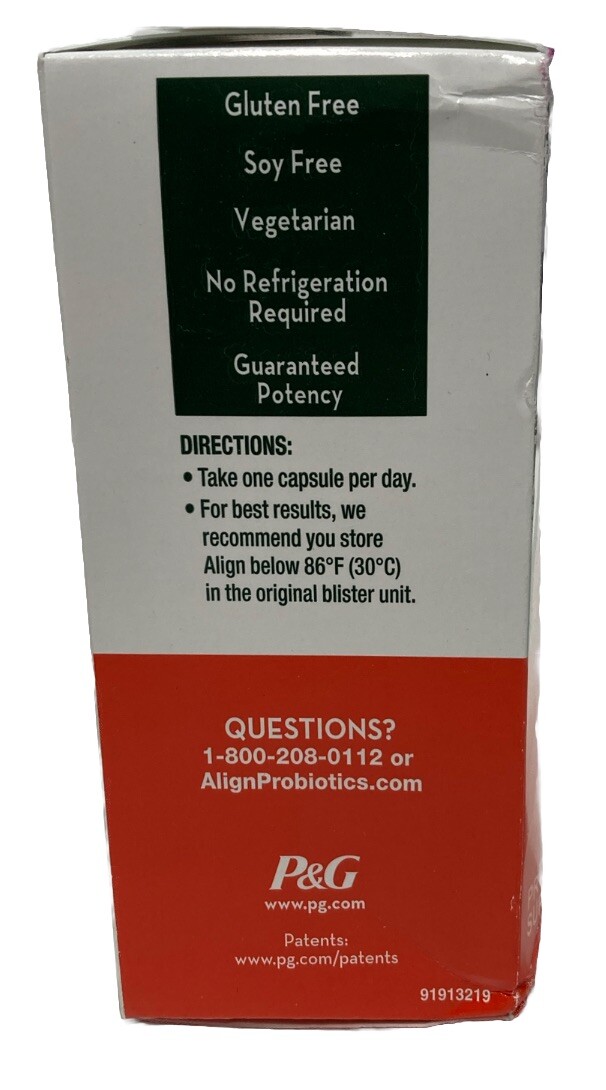 Align Digestive Support Care Probiotic 24/7 Supplement 42 Capsules 6 weeks for sale online | eBay