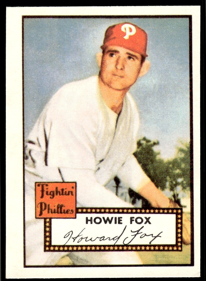 1983 Topps 1952 Reprint Series Howie Fox Philadelphia Phillies #209 | eBay