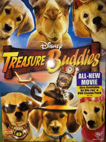 Disney Treasure Buddies (DVD, 2012) Sealed NEW With Sleeve | eBay