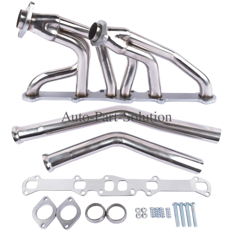 L6 144/170/200/250 CID Stainless Steel Performance Exhaust Headers for ...