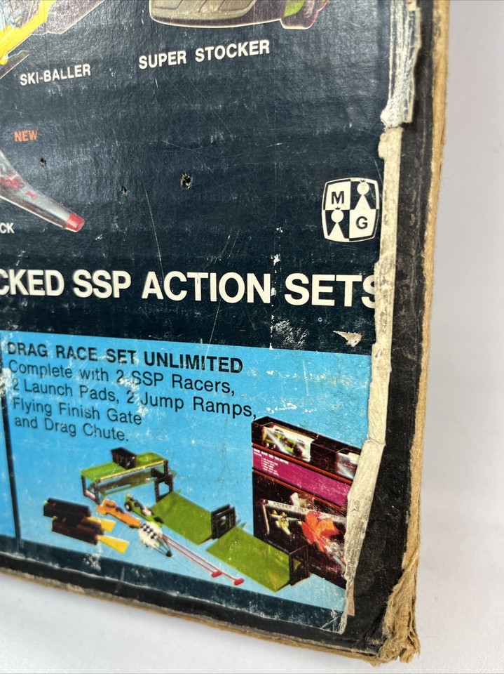 Kenner SSP Smash Up Derby Box Only 57 Chevy 57 Ford as is empty Vintage ...