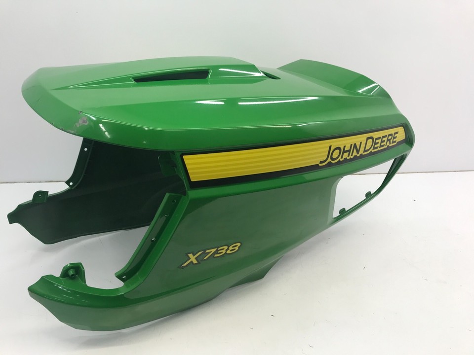 JOHN DEERE HOOD X710 X730 X734 X738 X739 X748 X750 X754 X758 AM144606 ...