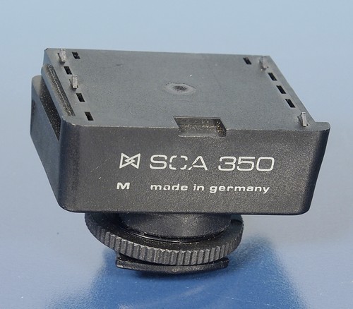 Metz SCA 350 Blitzadapter flash shoe adapting for für Leica R4/R4S ...