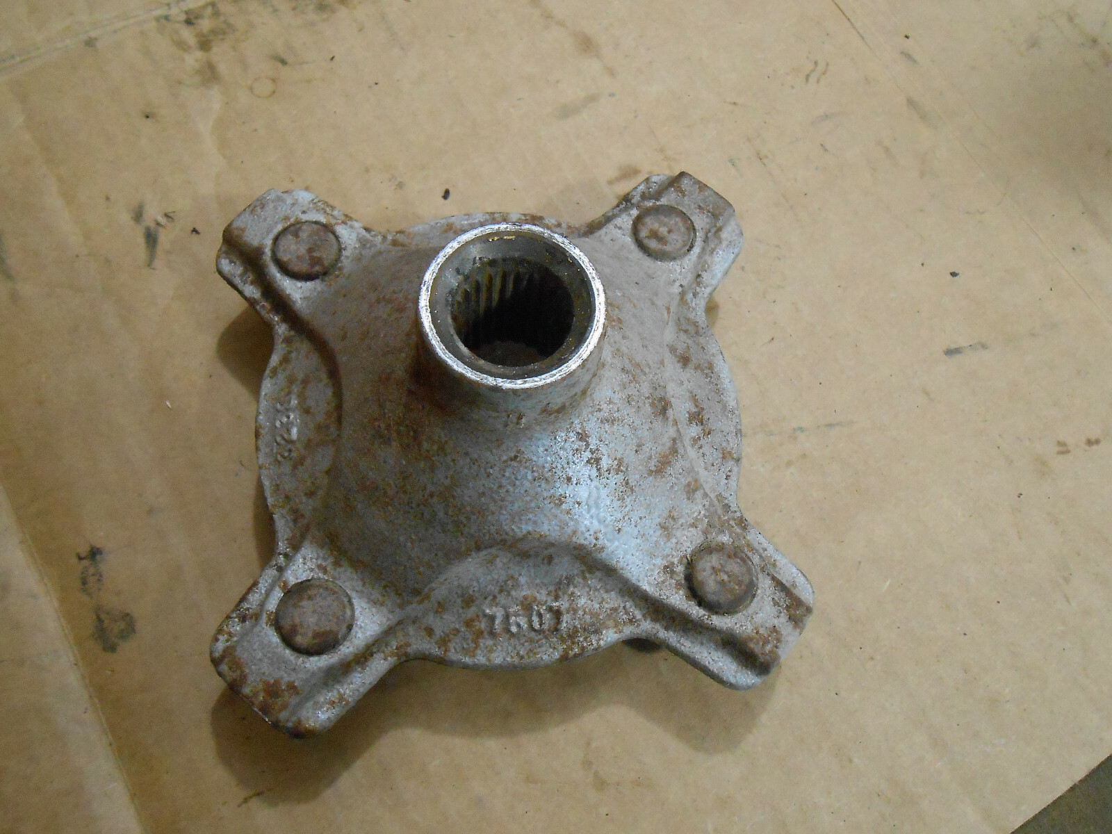 Kawasaki Prairie 360 KVF360 2009 09 rear wheel hub lug nuts back axle ...