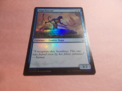 Naga Eternal x1 FOIL MTG War of the Spark Blue Common Creature NM | eBay