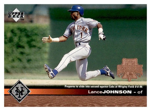 1997 Upper Deck #435 Lance Johnson New York Mets AS Baseball EX | eBay