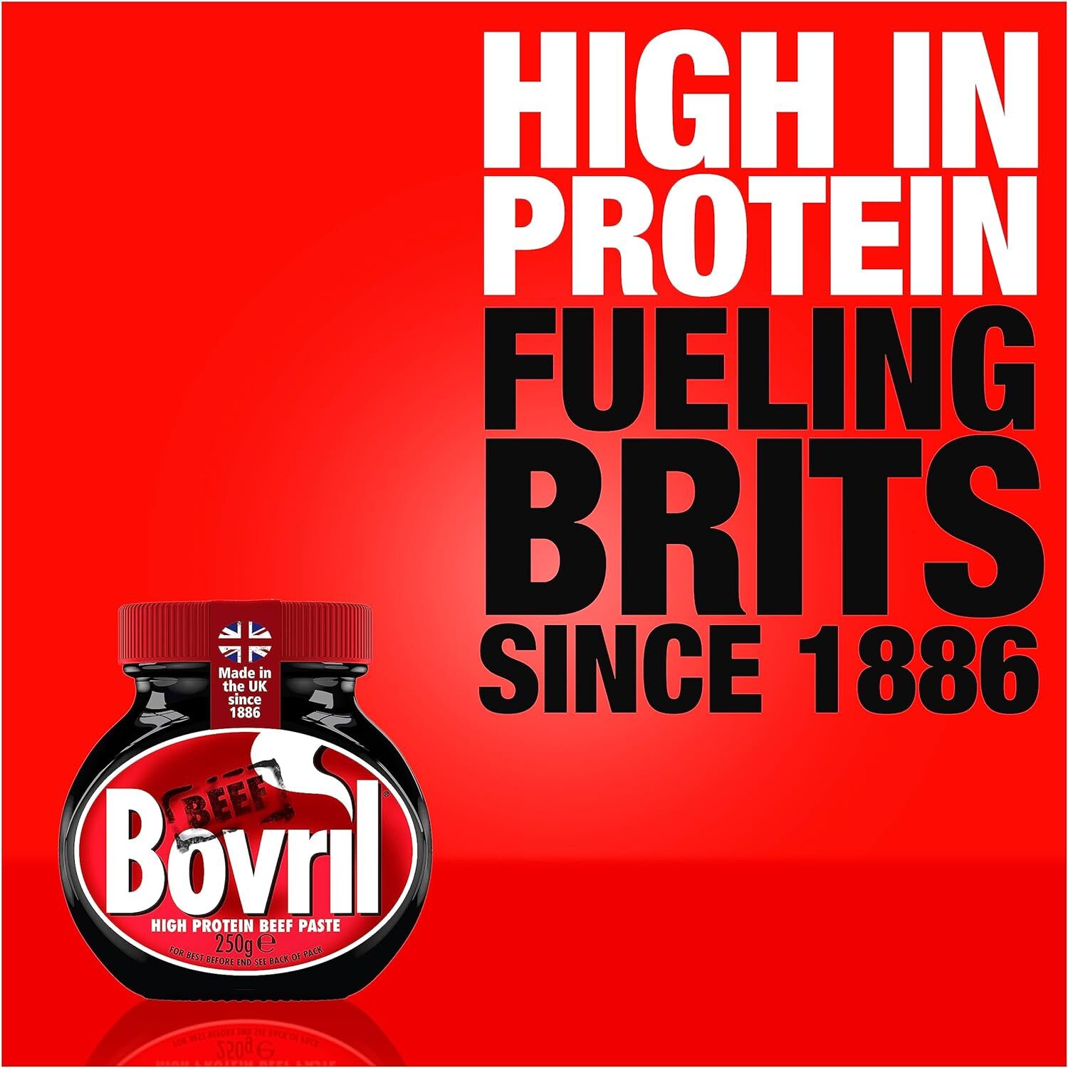 Bovril Beef Paste Yeast Extract high in protein versatile beef & yeast ...