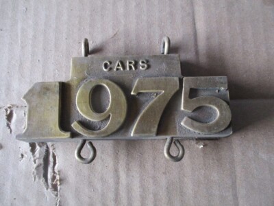 Chevrolet Dealer Plaque Award 25 Year Award 1975 Car Corvette Camaro ...