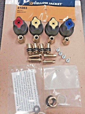 Yellow Jacket BRUTE II, Rebuild Kit, Refrigeration Gauge RITCHIE, Part ...