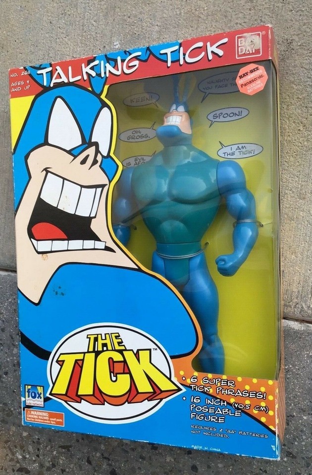 Talking Tick 16" The Tick Figure NIB Sealed Ban Dai | eBay