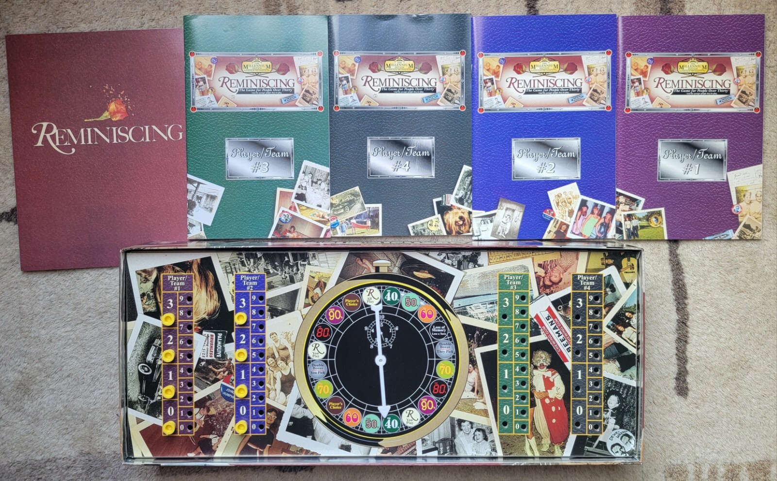The Reminiscing Board Game 1998 - The Millennium Edition 40's ~ 90's ...