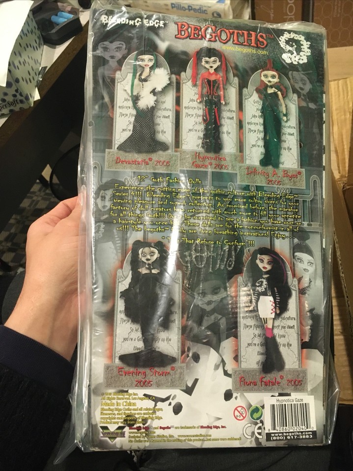 Bleeding Edge Goths BeGoths 12", Hypnotica Gaze, (Red) Series 4, *RARE ...