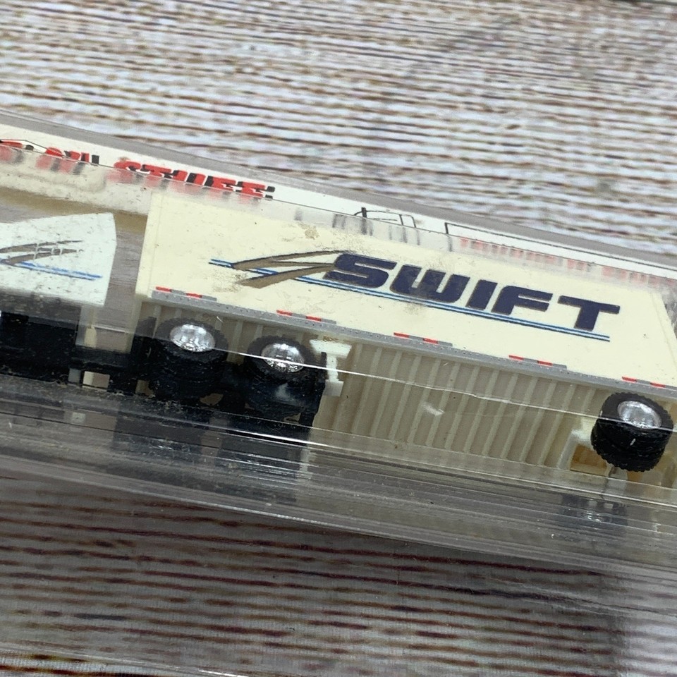 Trucks N Stuff Swift Semi Truck Double Trailer 1 87 Scale Model ...