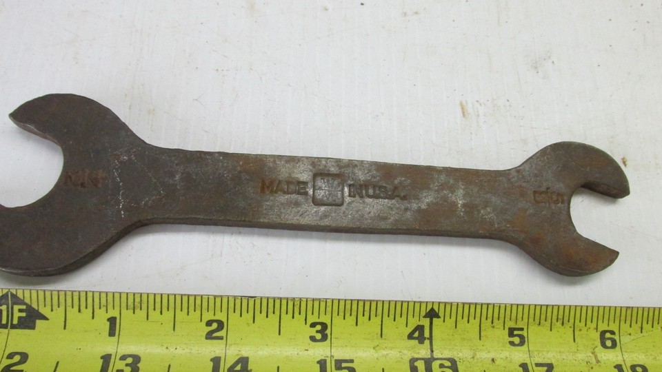 Odd Logo Old Antique Stamped Made USA W-M Wrench Tool | eBay